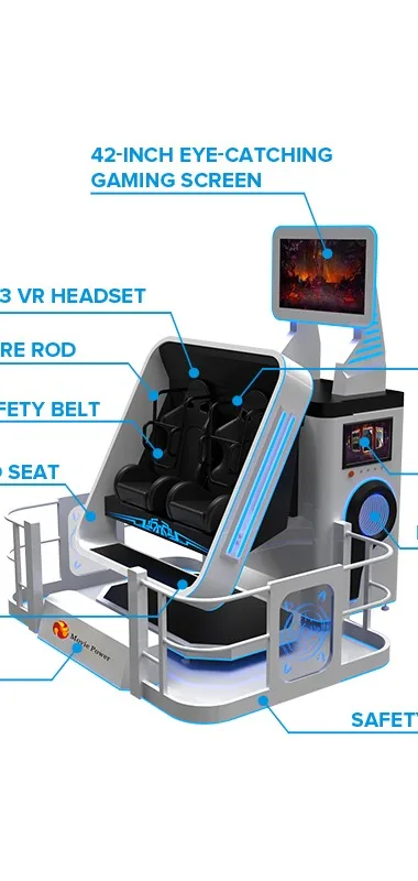 Movie Power Vr Simulator 360 Roller Coaster Rides Amusement Park ...