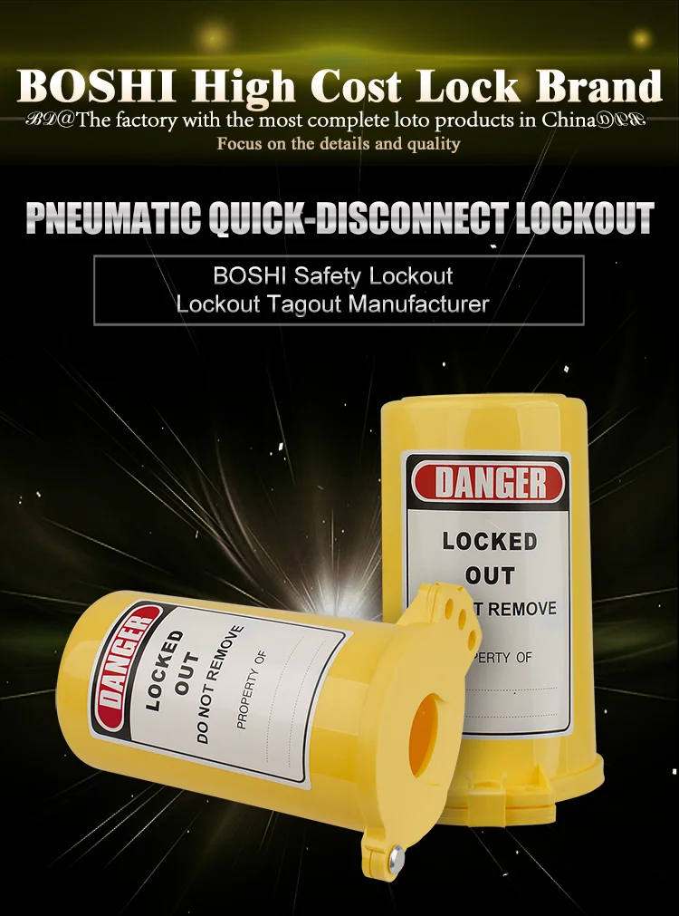BOZZYS Gas Cylinder Lockout Device - Secure & Reliable