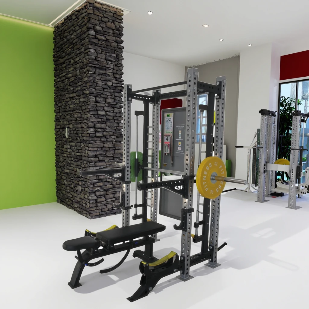 Commercial Smith Machine Squat Stand Flying Bird Training Station ...