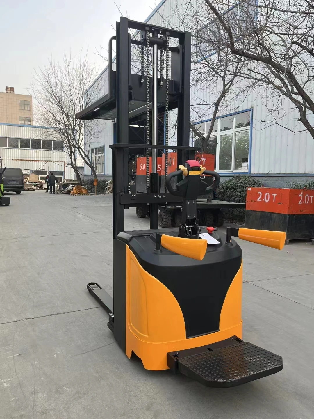 Efork Cdd Pallet Stacking Station Drive Forklift Pallet Stacker All ...