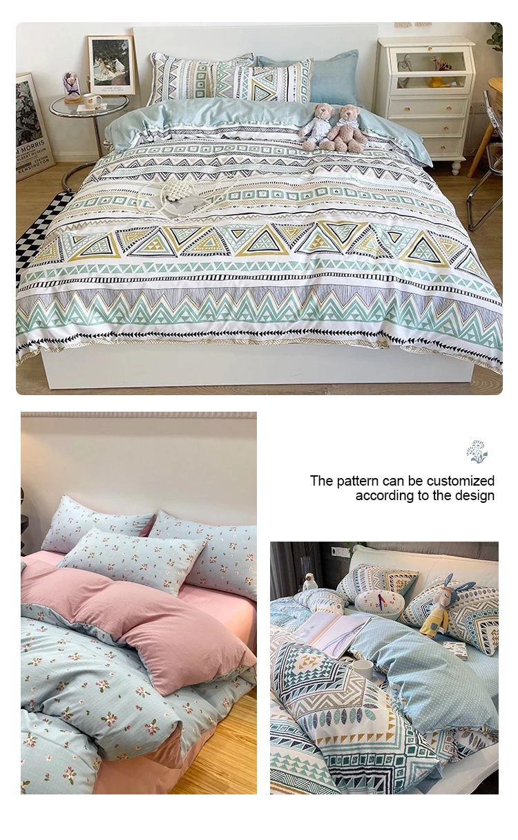 High Quality 100% Microfiber Bedding Set Satin Fabric Bedding Sets Collections Bedding Sets 6 ...