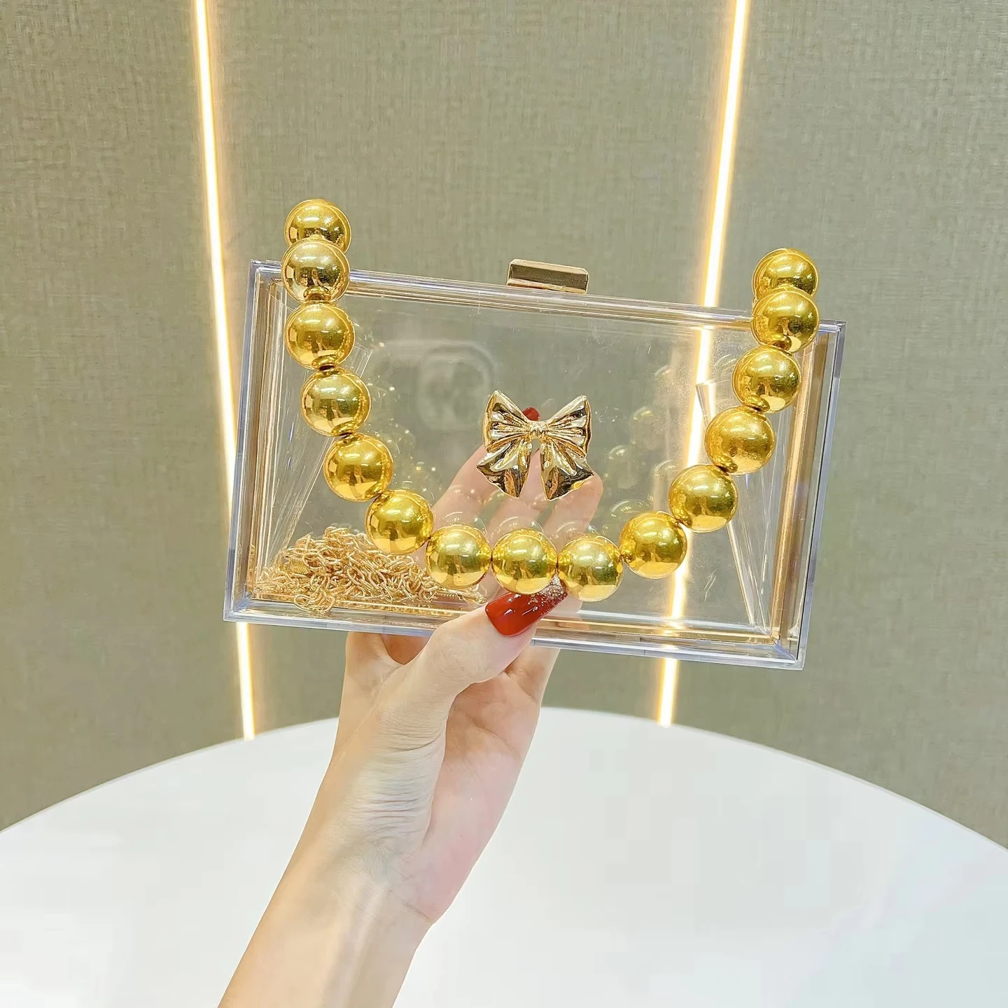 Women's Fashion Handbag With Stylish Stone Pattern Clean And Elegant ...