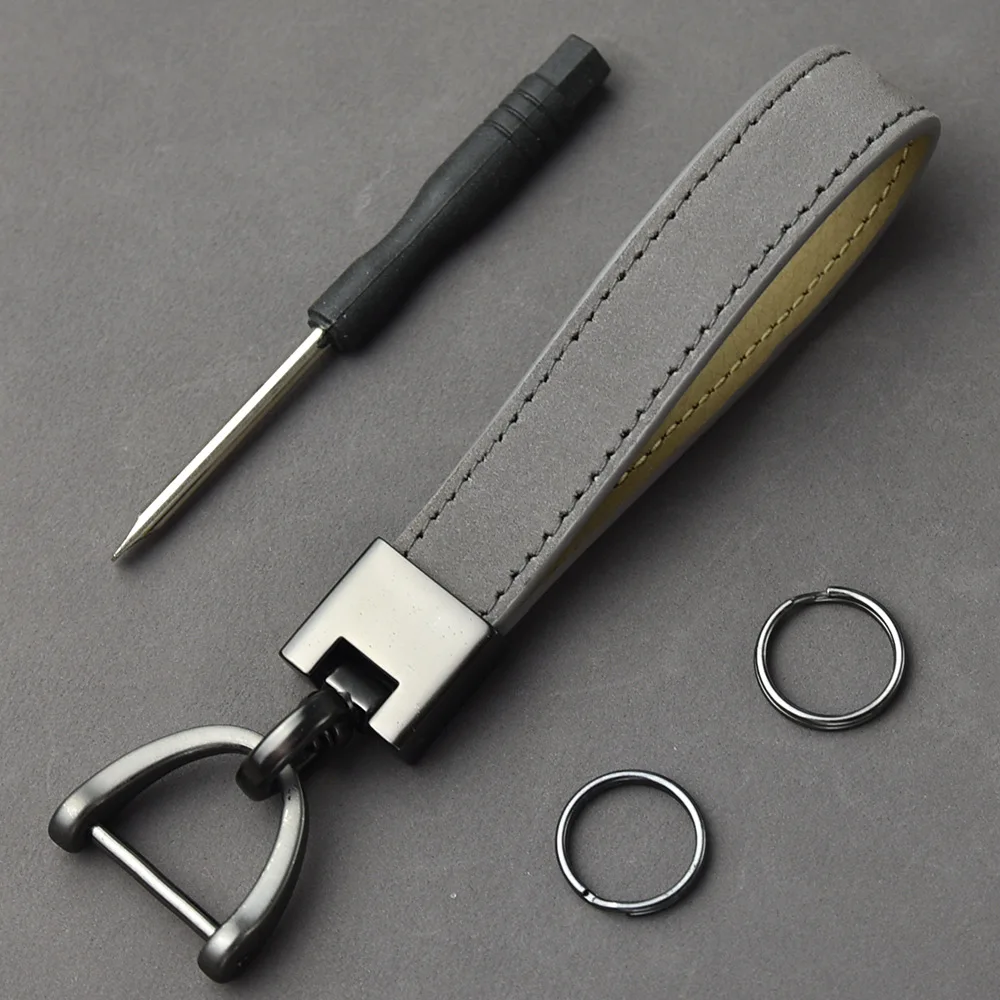 Car Key Holder Key Rings - Personalized Leather Keychains