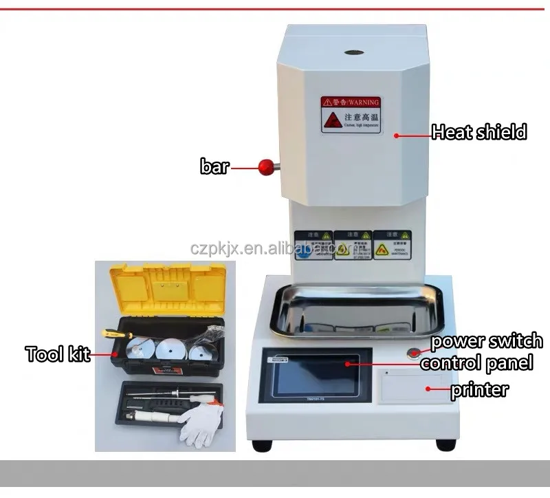 High Precision Melt Flow Index Test Meter Instrument High Quality Melt ...