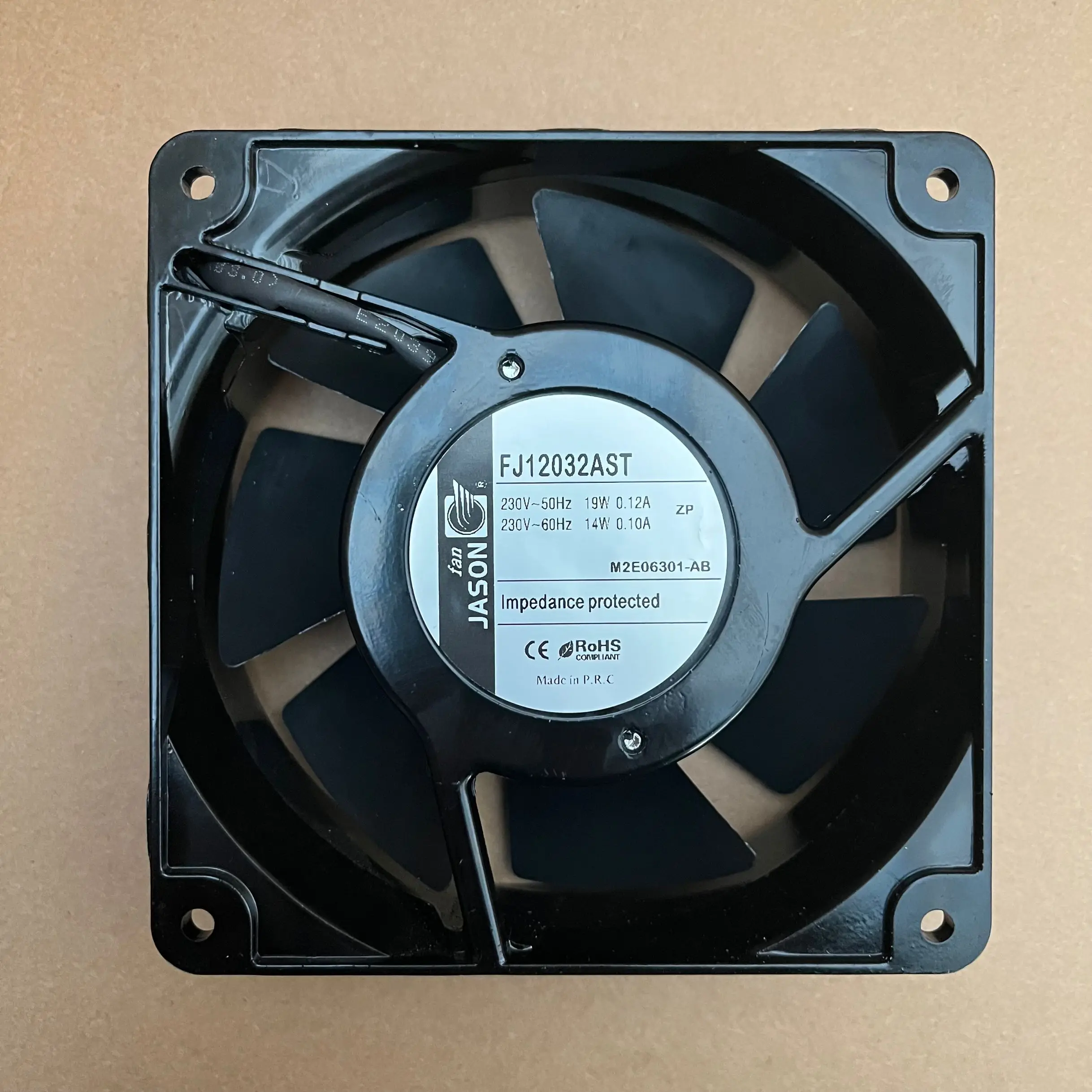 FJ12032AST 제이슨팬 하이 퀄리티 220V 230VAC 120x120x38mm 4.72 인치 음영 극 냉각 축 팬 (패널 ...