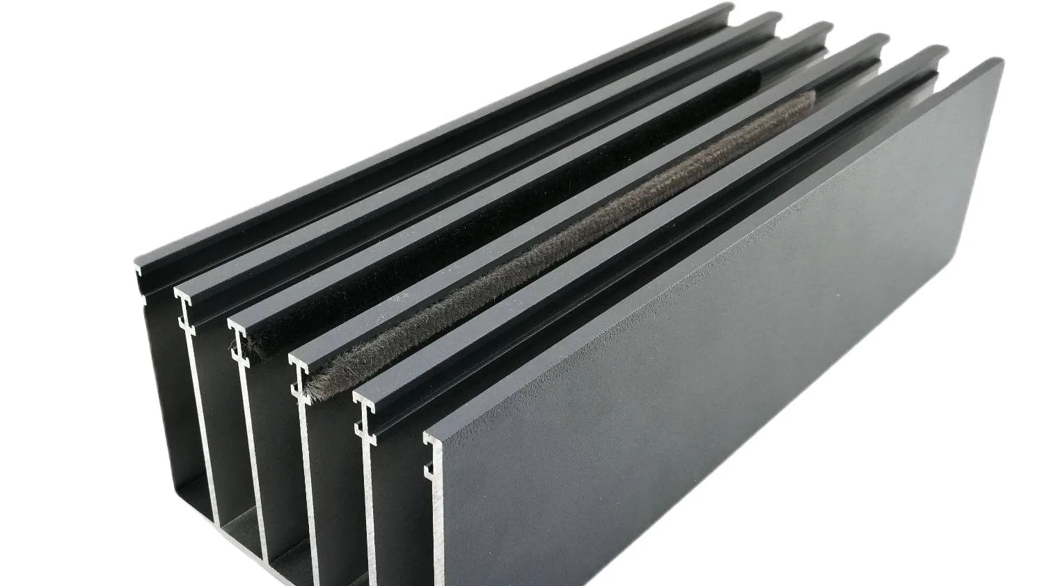 Extrusion Doors And Window Frame Black Aluminum Extrusion Profile ...