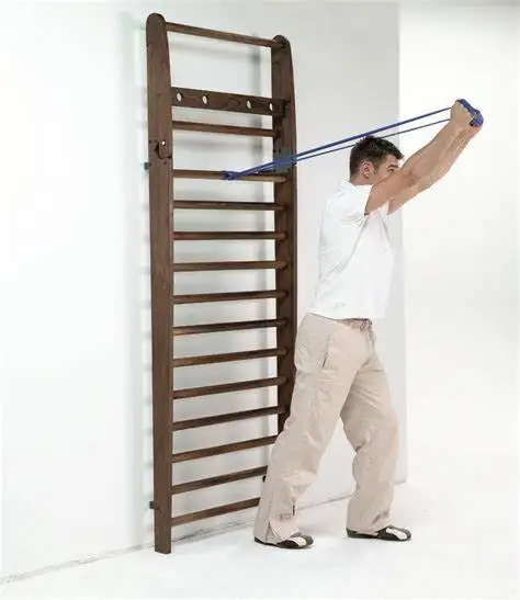 Alibaba.com: Wooden Swedish Ladder, Body Stretching Gymnastic Wall Bar ...