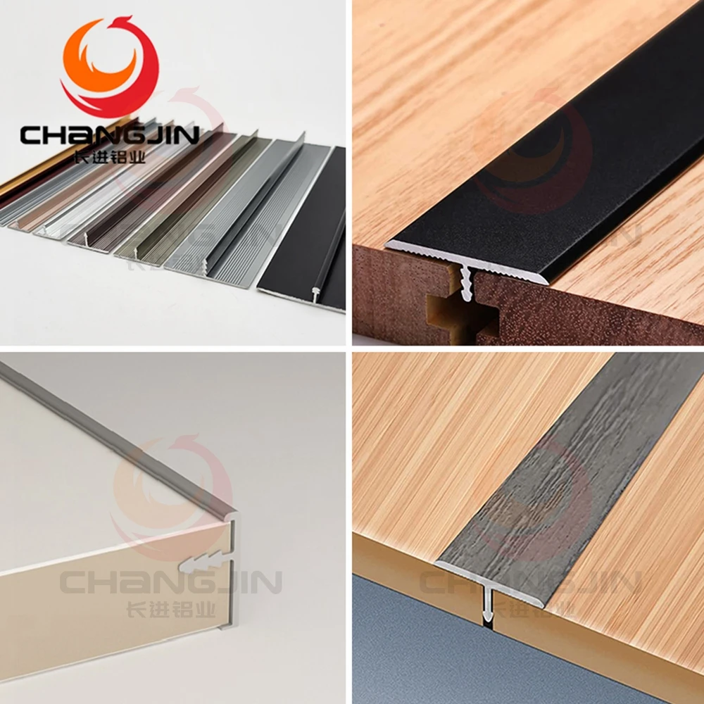 Modern L Shape Profile Floor Corner Ceiling Edging Aluminum Tile Corner ...