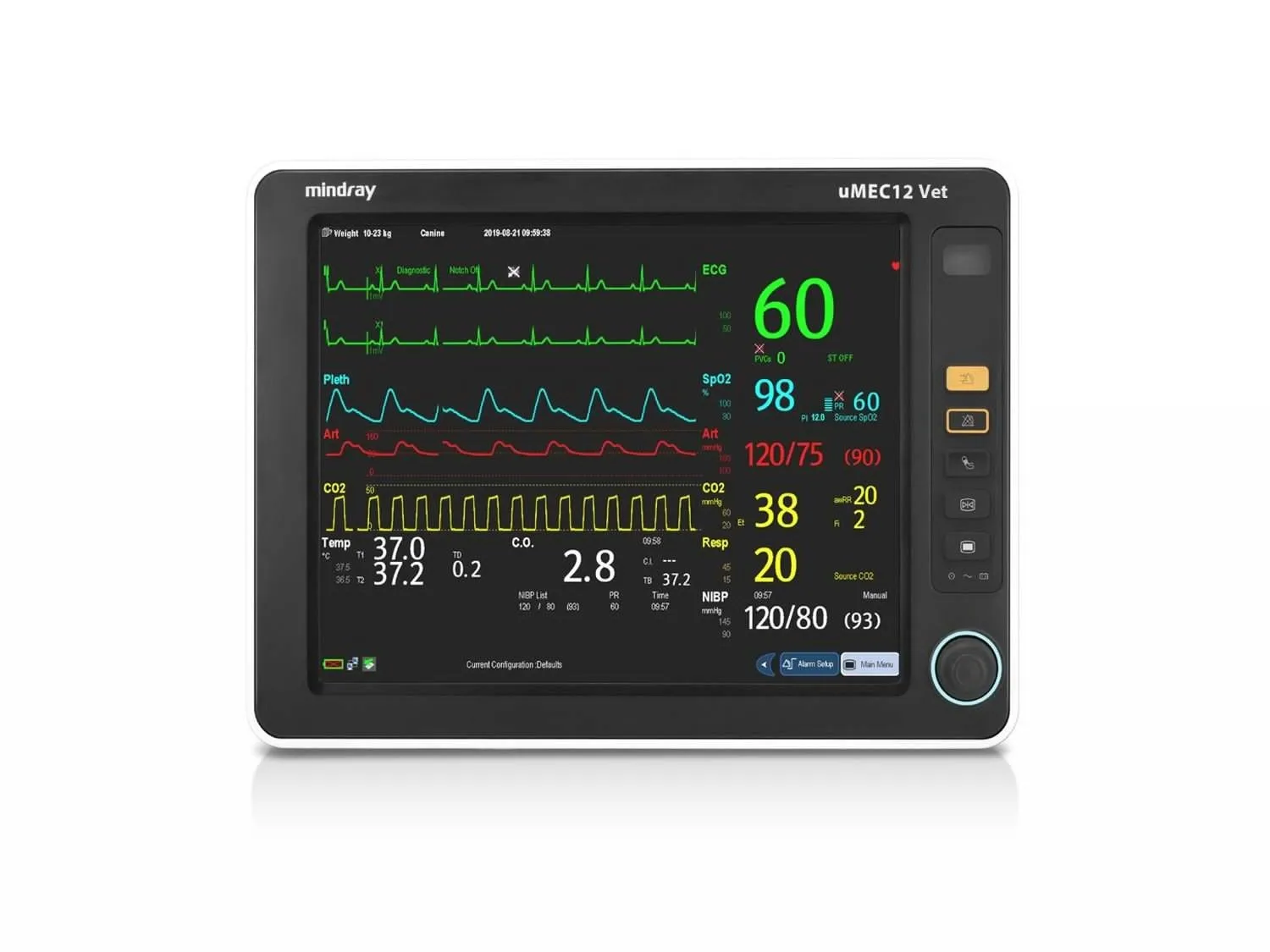 Mindray Umec12 Vet Patient Monitor - Apparatuur Diagnose