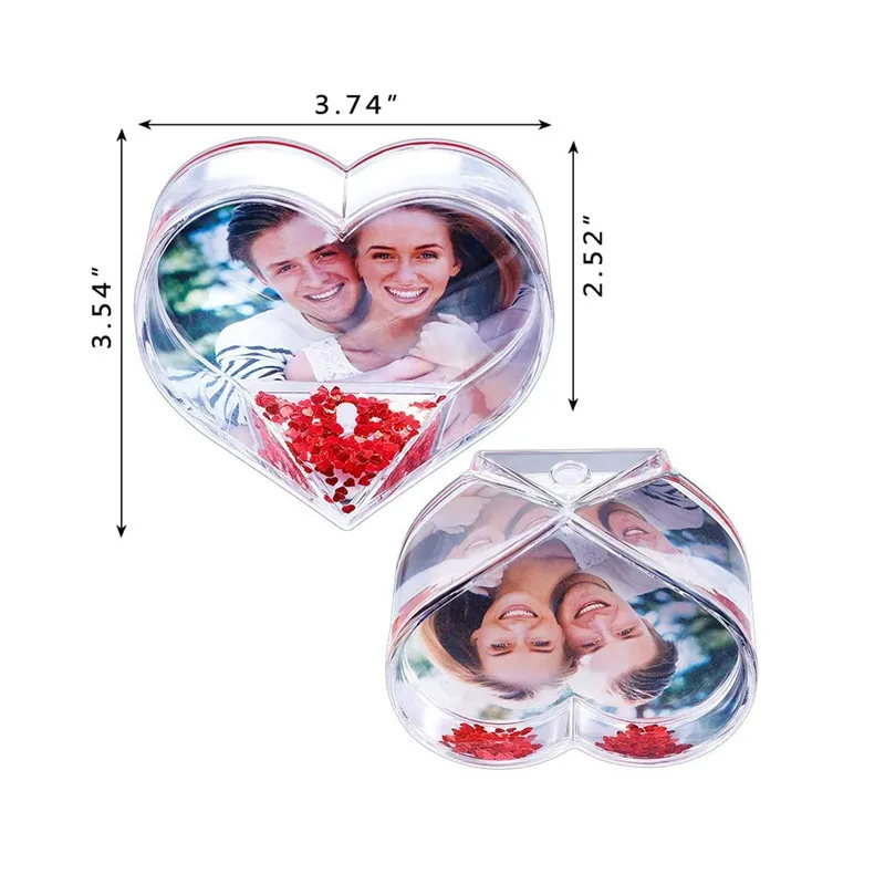 Heart Shape Snow Globe - Perfect Gift for Valentine's Day