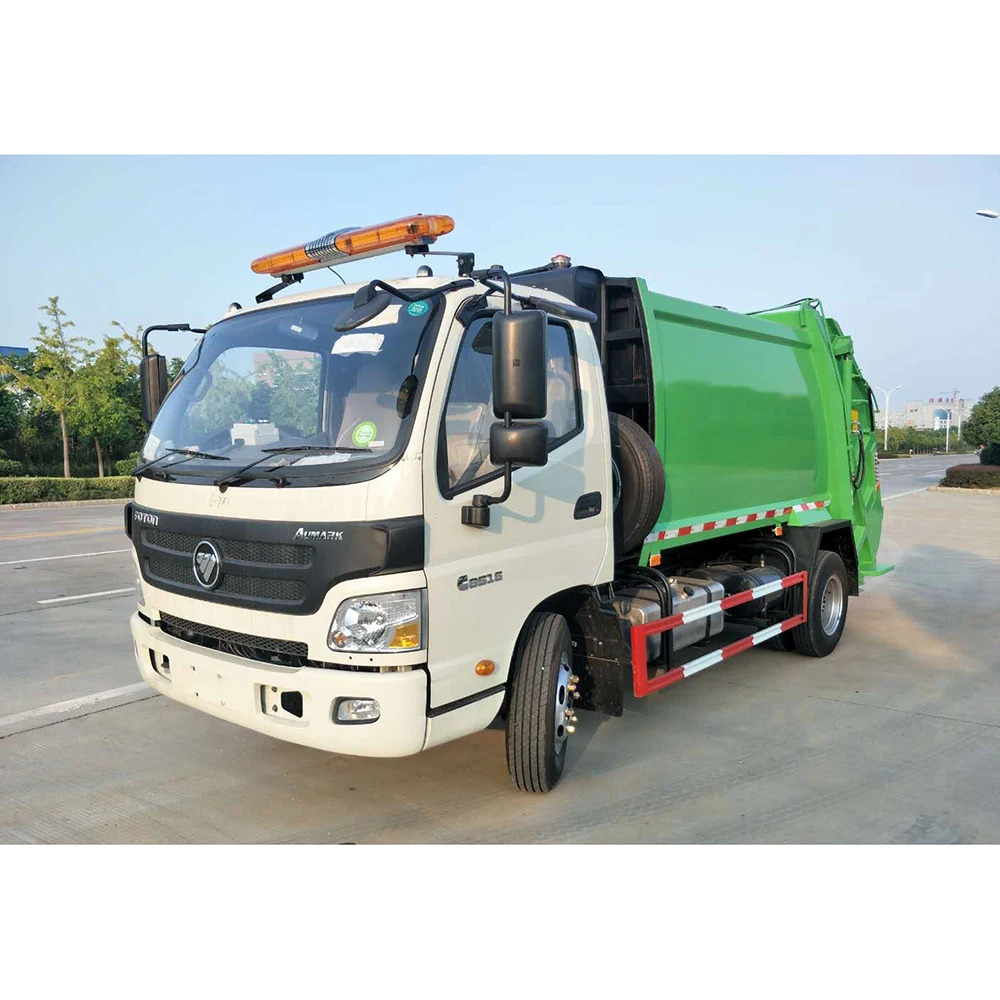 Foton 6000 Liters Waste Management Vehicle Mobile Garbage Collector 6 ...