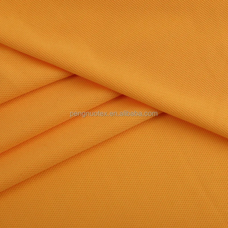 Rpet 100% Recycled Poly-Sp Pique Interlock Fabric for Sportswear