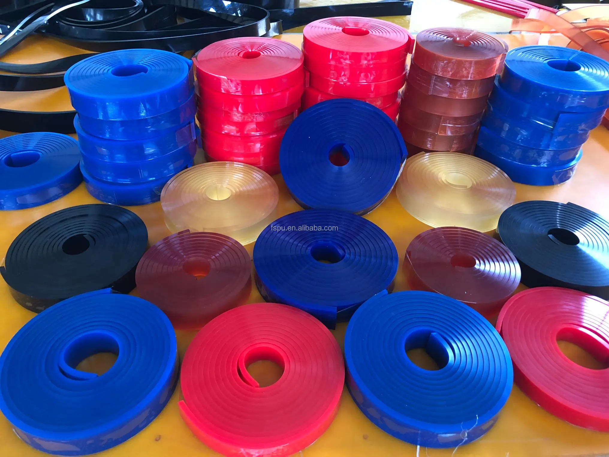 42*8*4000mm Polyurethane Rope Saw Protection Strip - Buy Flexible ...