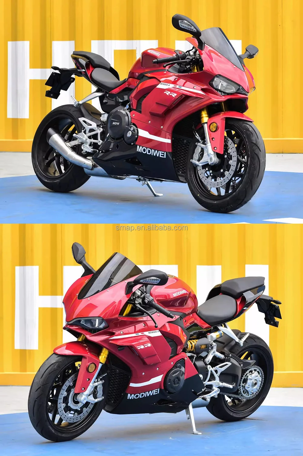 High Speed Bike - 800cc 4 Stroke Water Cooled Motorcycle Engine