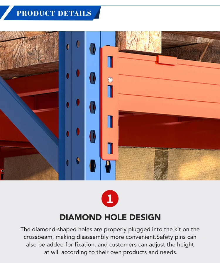 Heavy Duty Industrial Storage Shelves Systems Metal Rack Stacking Units ...