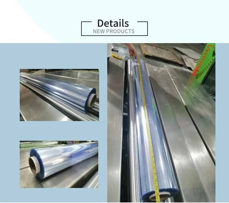 Normal Clear Plastic Flexible Transparent Pvc Film Soft Pvc Film Roll ...