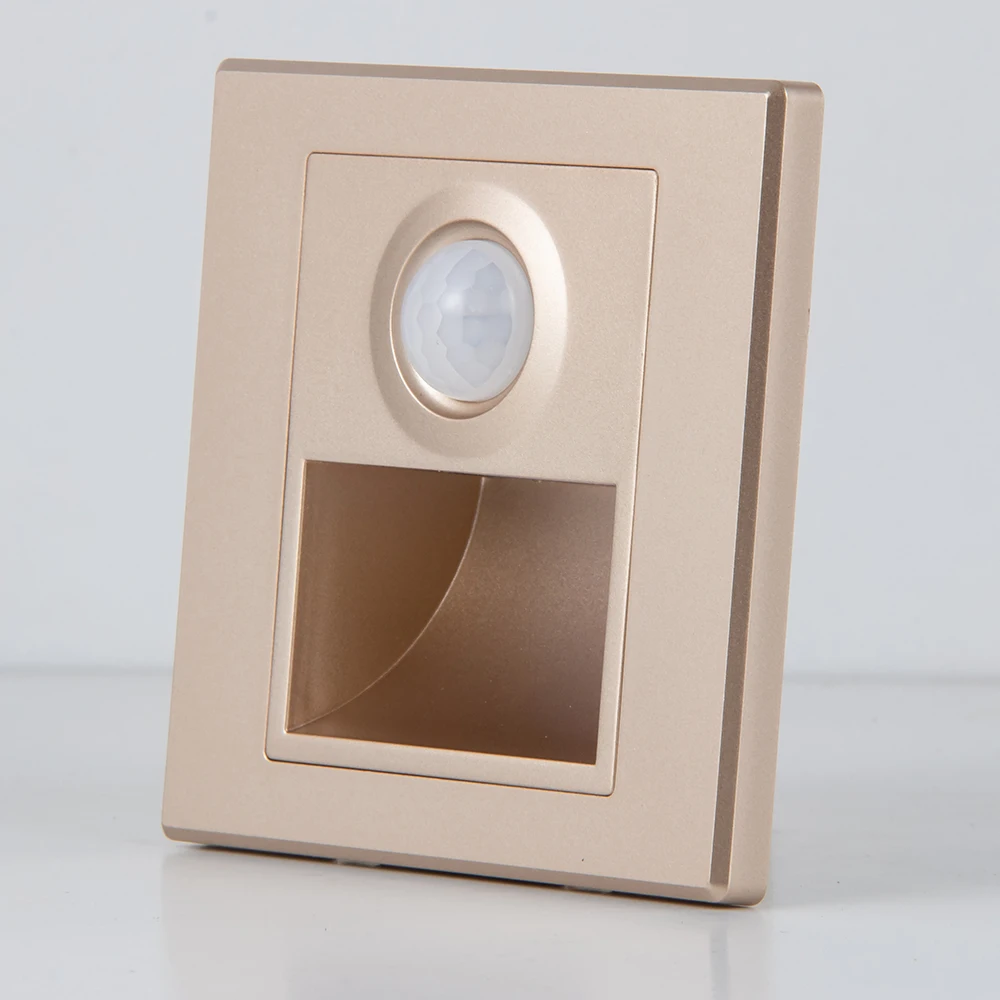 ABS Smart Step Wall Lamp with Sensor - LED Stair Lights