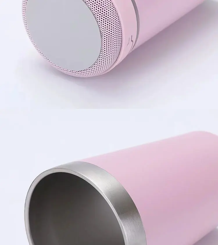 304 Stainless Steel Bluetooth Audio Cup with Bottle Opener