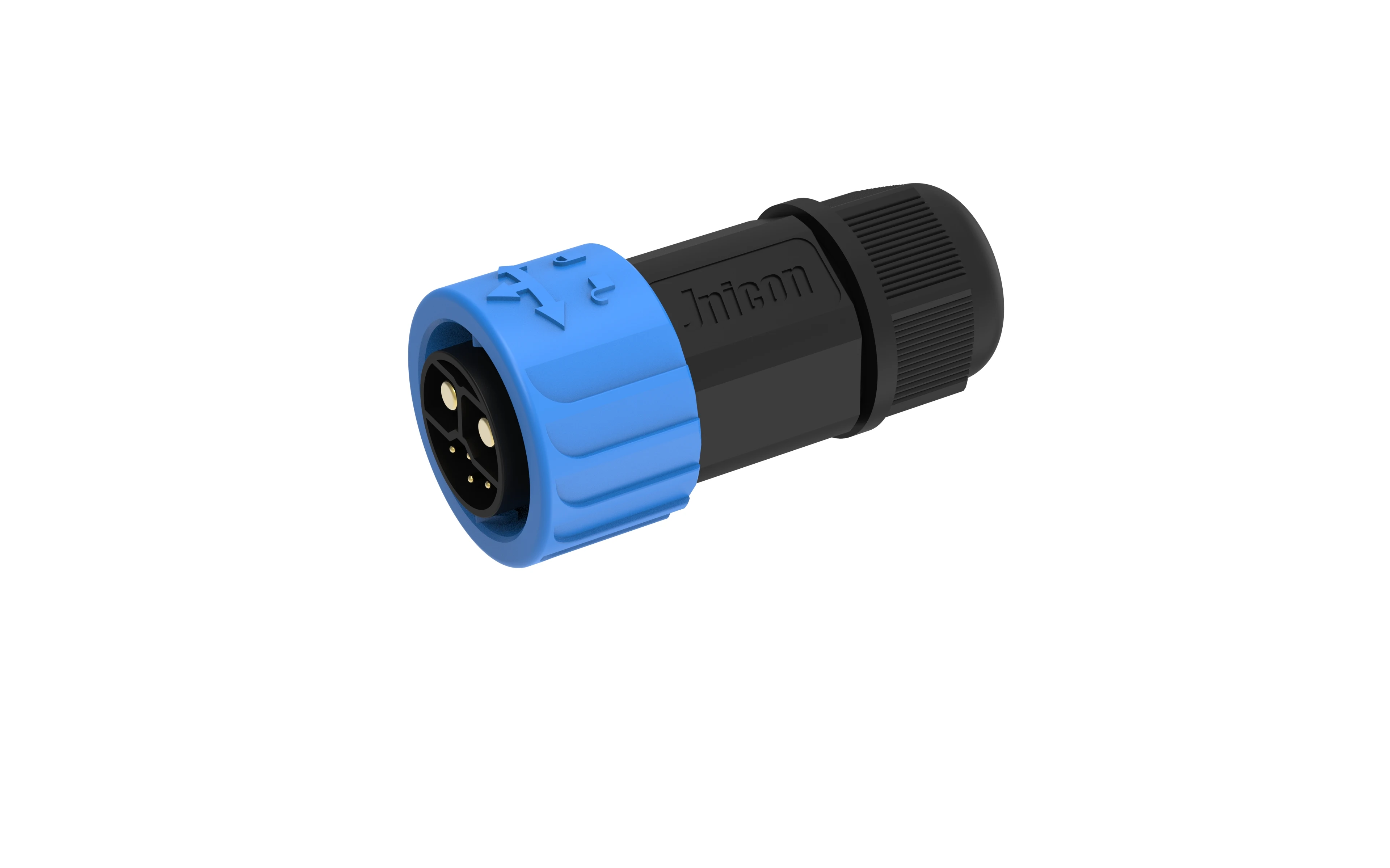 2 3 4pin Circular Four Way Ebike Waterproof Power Cable Connector - Buy ...