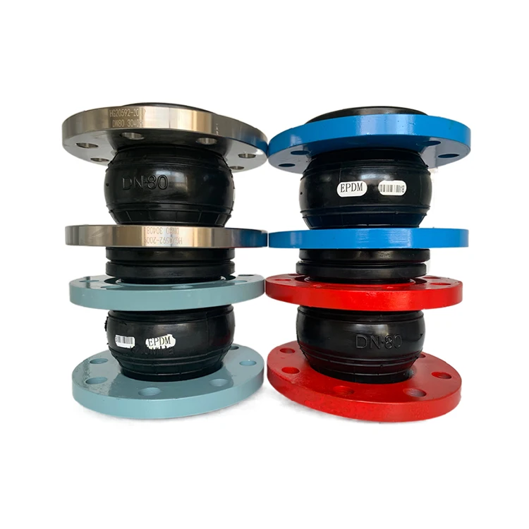 Epdm Ptfe Rubber Expansion Joints for Pipe With Stainless Steel Flange ...