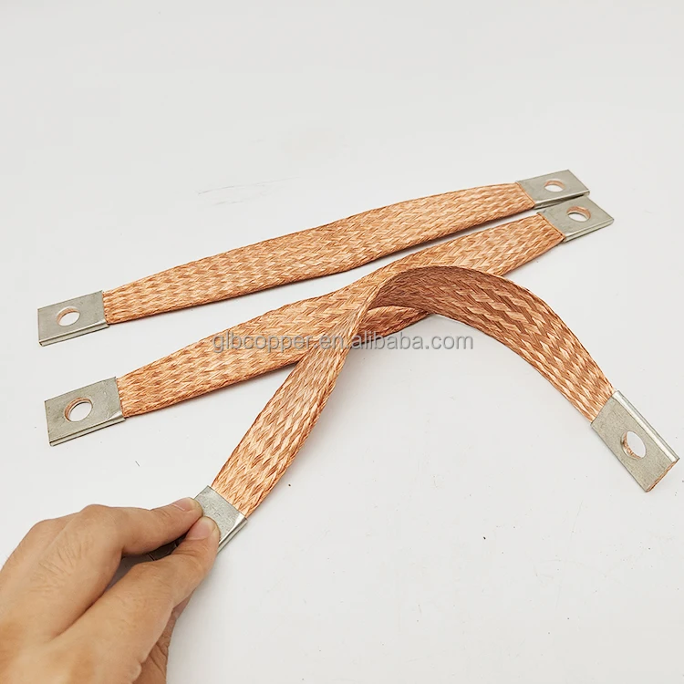 Customized Copper Braided Grounding Cable For Electrical Wires - Odm