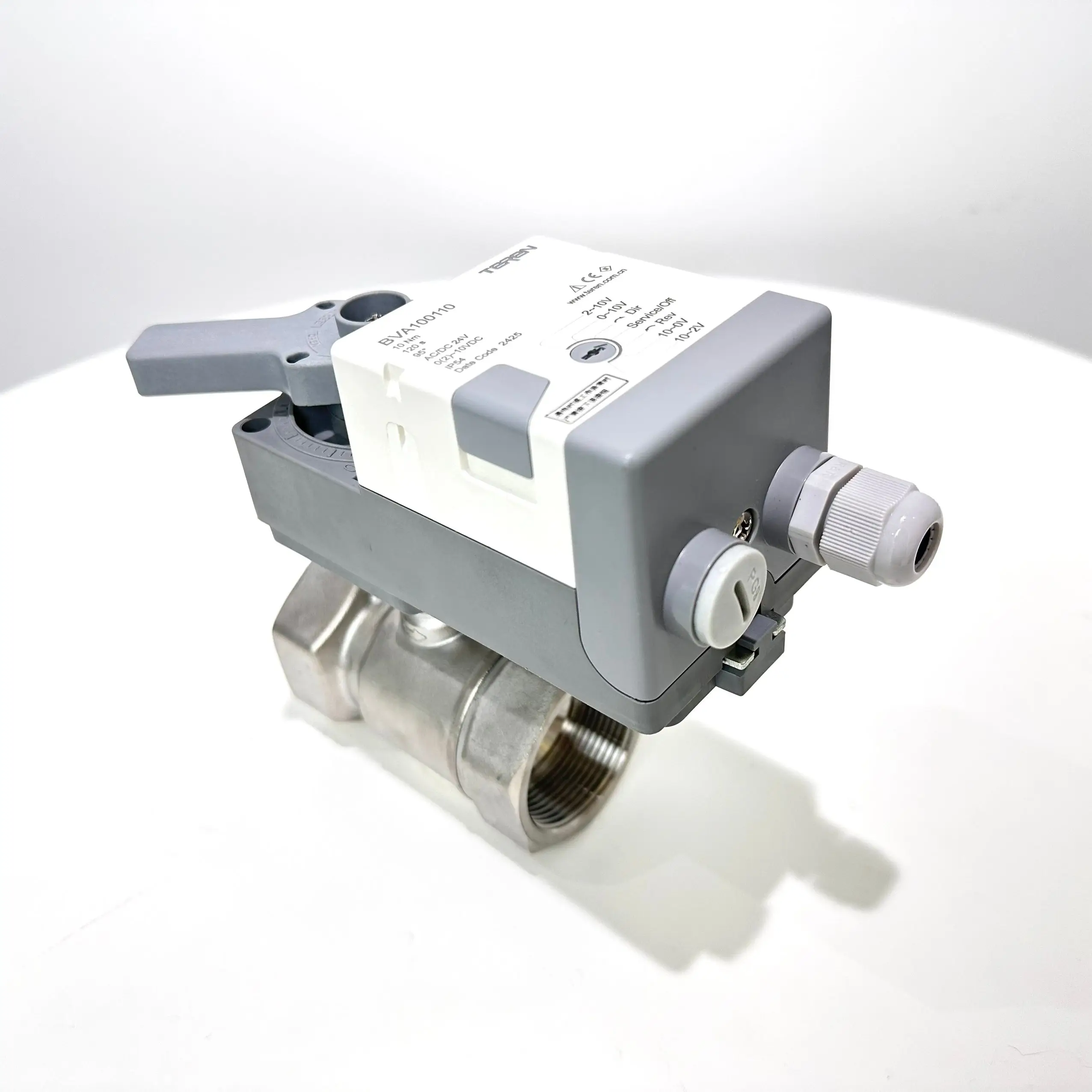 Two way valve actuators Modulating rotary actuator with failsafe for ...
