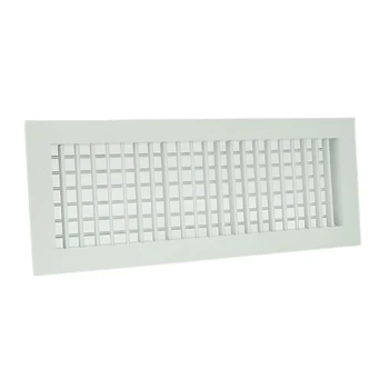Hvac Aluminum Double Deflection Air Diffuser Grille For Air Conditioner ...