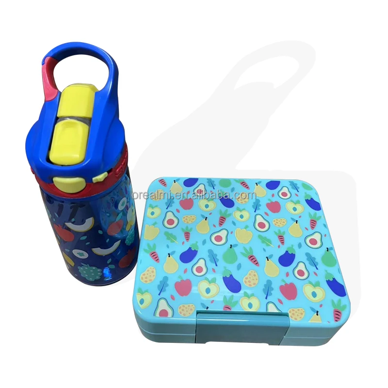 BPA Free Bento Box Adult Kids Lunchbox Fruit Customized Portable Bento ...