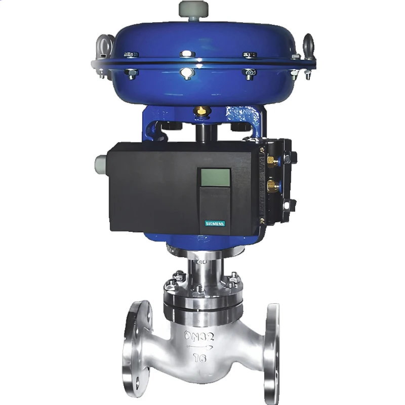 Zjhp Stainless Steel Globe Valve Actuator Diaphragm Control Positioner Pneumatic High Pressure ...