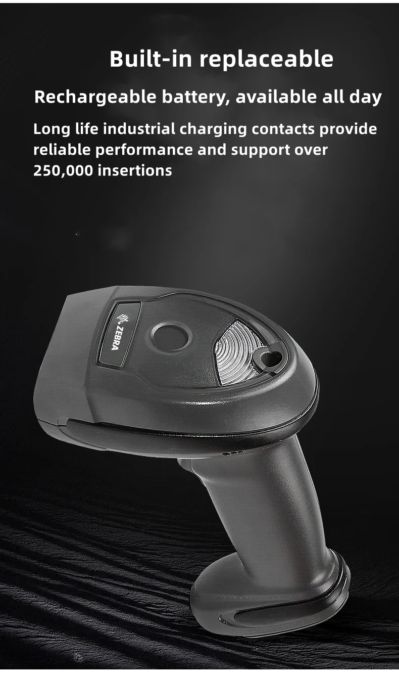 Zebra Li4278 Symbol 1D Barcode Scanner - Wireless & Reliable