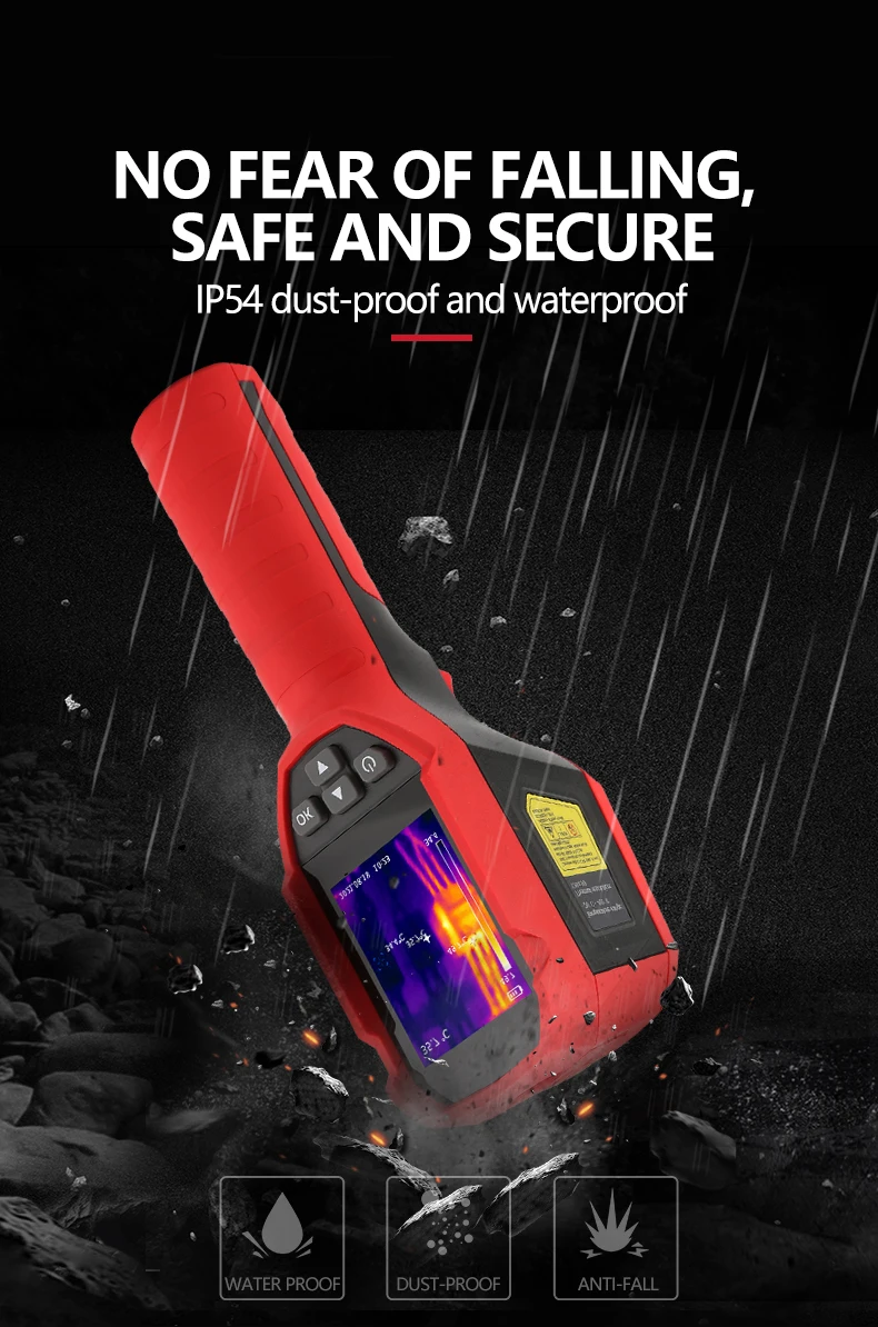 Temperature Measurement Range UNI-T UTi120S Industrial Thermal Imager ...