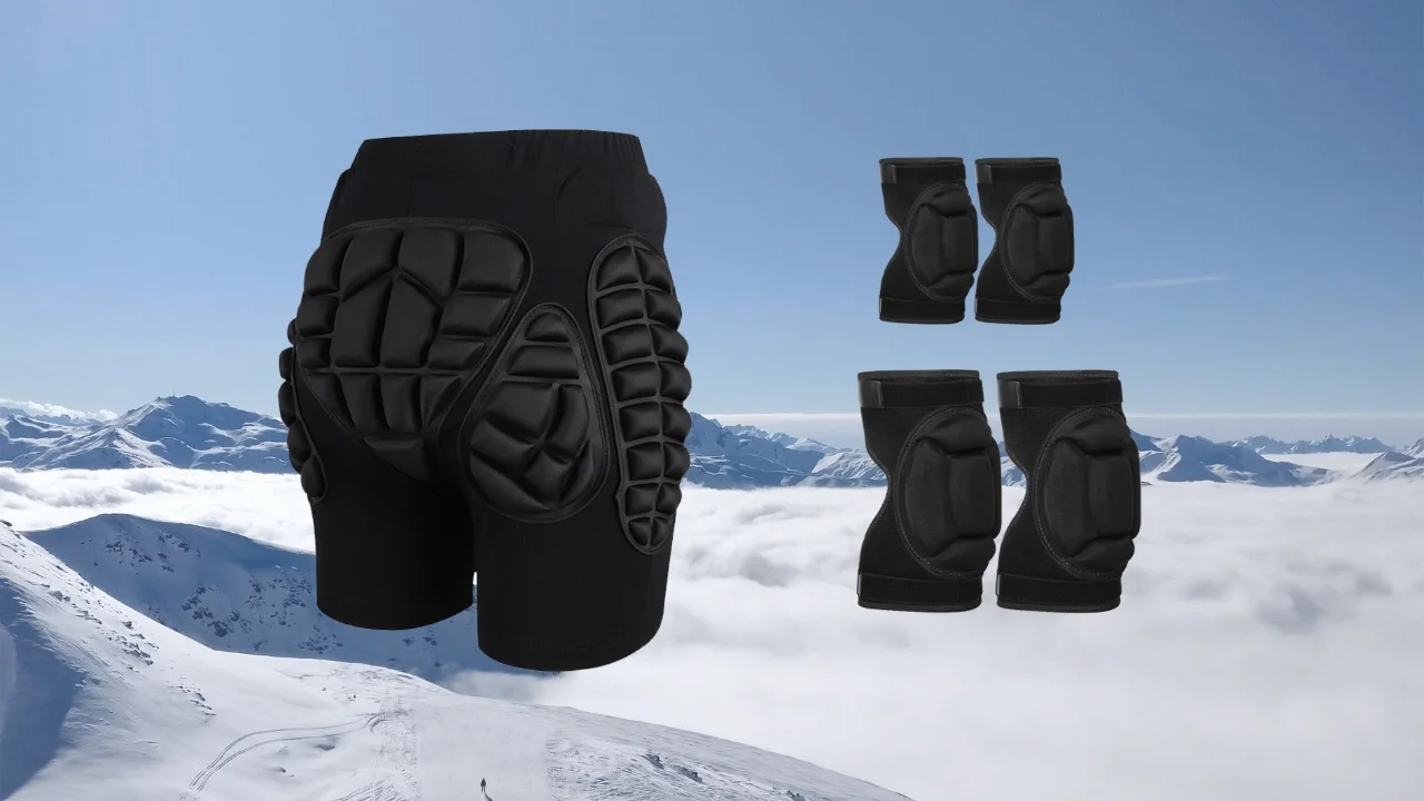 Winter Sports Ski Snowboard Outdoor Protective Gear 3d Thick Hip ...