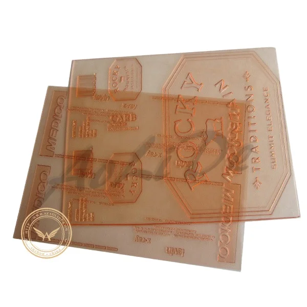 3.94mm Done Flexo Polymer Letterpress Plate For Flexo Printing - Buy ...