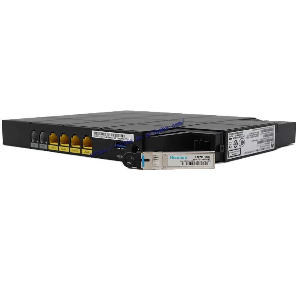 10G X-GPON ONT HN8245Q Router - 4ge+2pots+wifi2.4ghz&5ghz