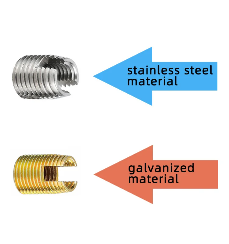 Self Tapping Wire Threaded Inserts Nut Protectors Self Tapping Screw ...