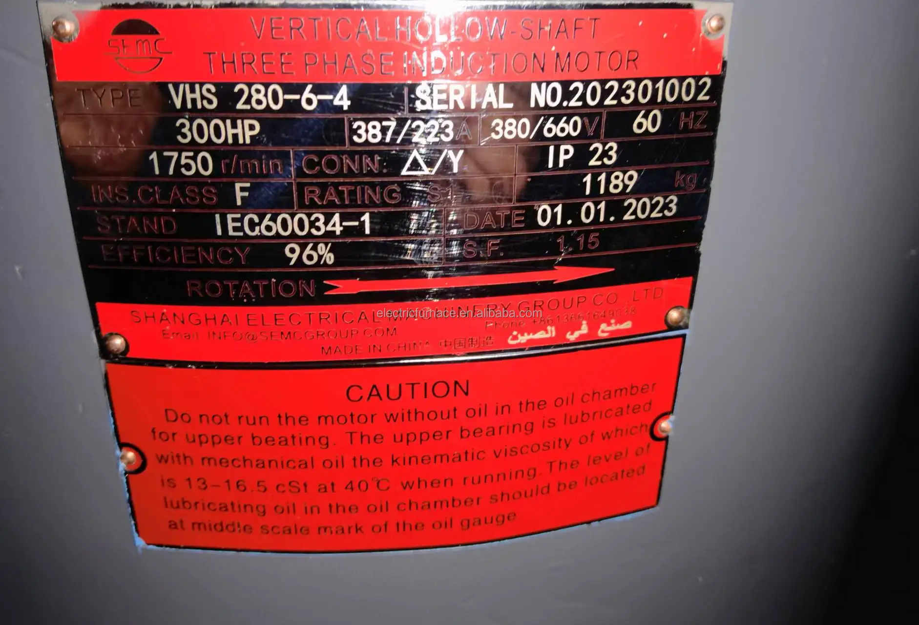 Neam and IEC Standard VHS Motors for Deep Well Pumps