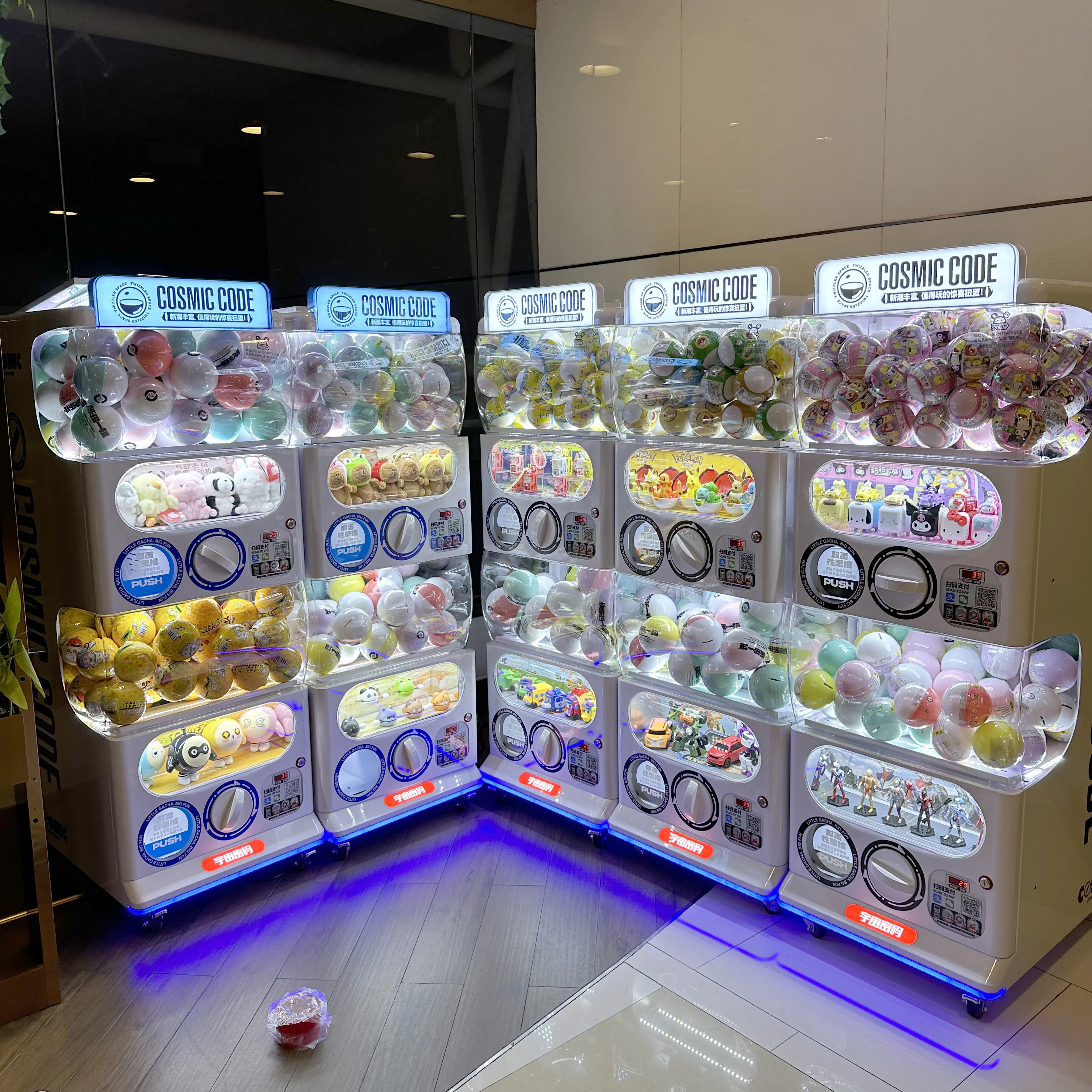 Wholesale Gacha Vending Machine Capsule Toys - 100mm-120mm