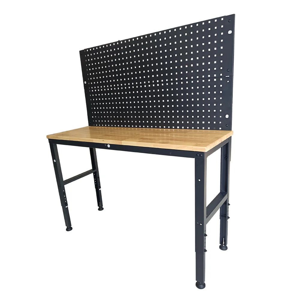 52" Height Adjustable Working Table Garage Workshop Home Office Work ...
