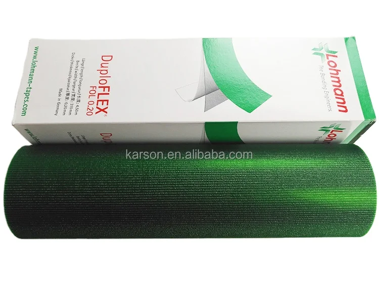 Lohmann PVC Duploflex 0.20mm Thick Double Sided Adhesive Tape for Bag ...