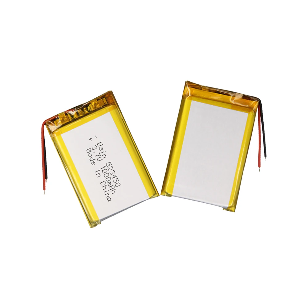 1800mah 3.7v Lipo Battery Rechargeable Lithium Polymer Battery For Toys ...