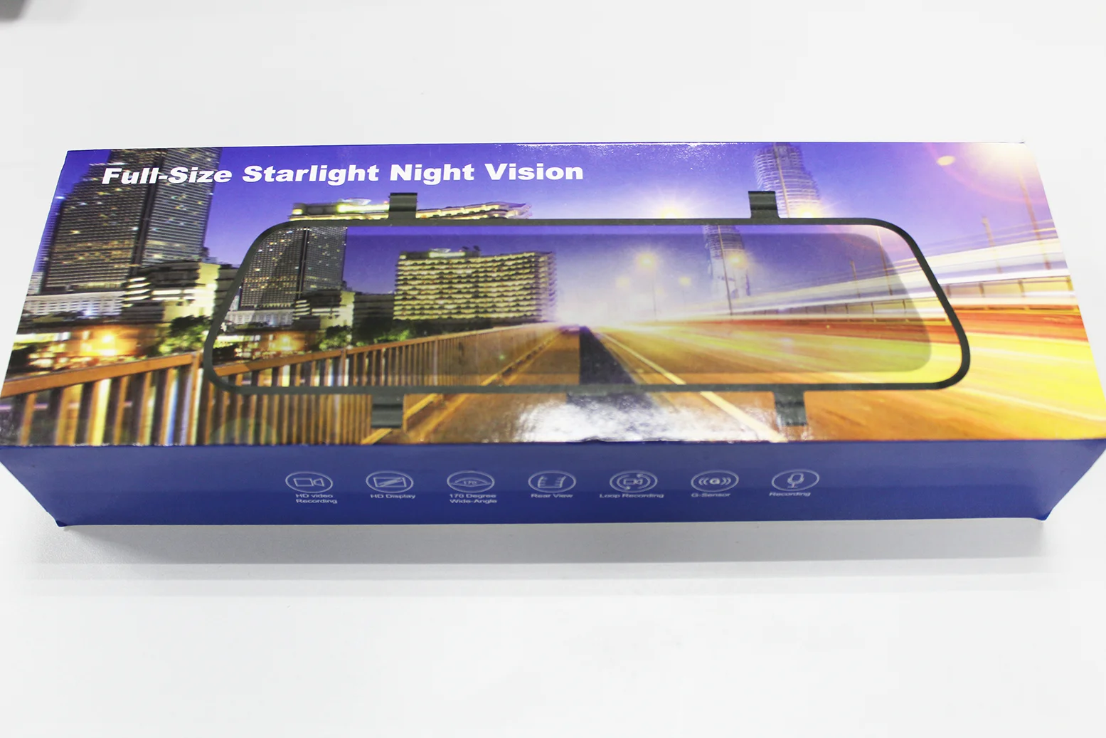 Dash Cam 2k 1080p Stream Vehicle Dvr 9.66 Touch Screen Video Camera Car ...