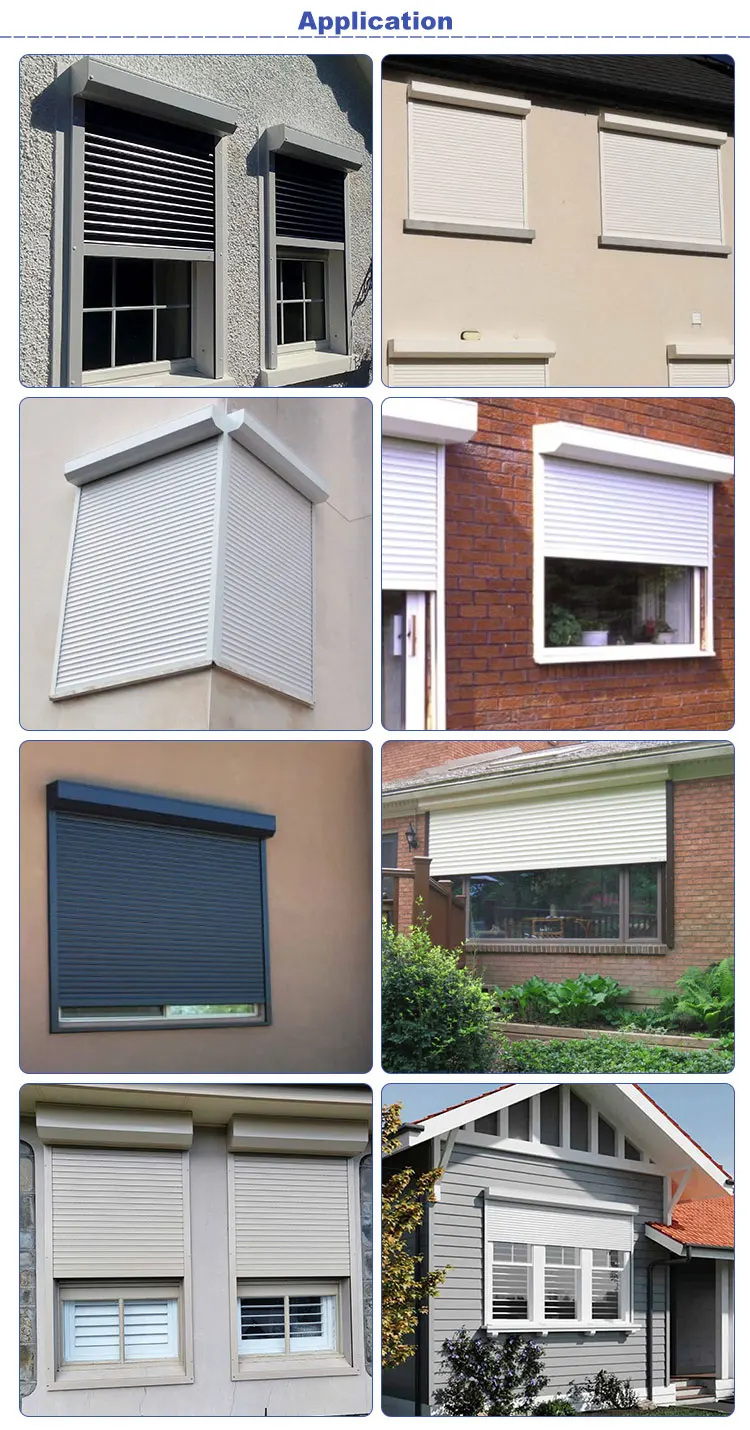 Safety Roller Shutter Window And Door Aluminum Roller Shutters Windows ...