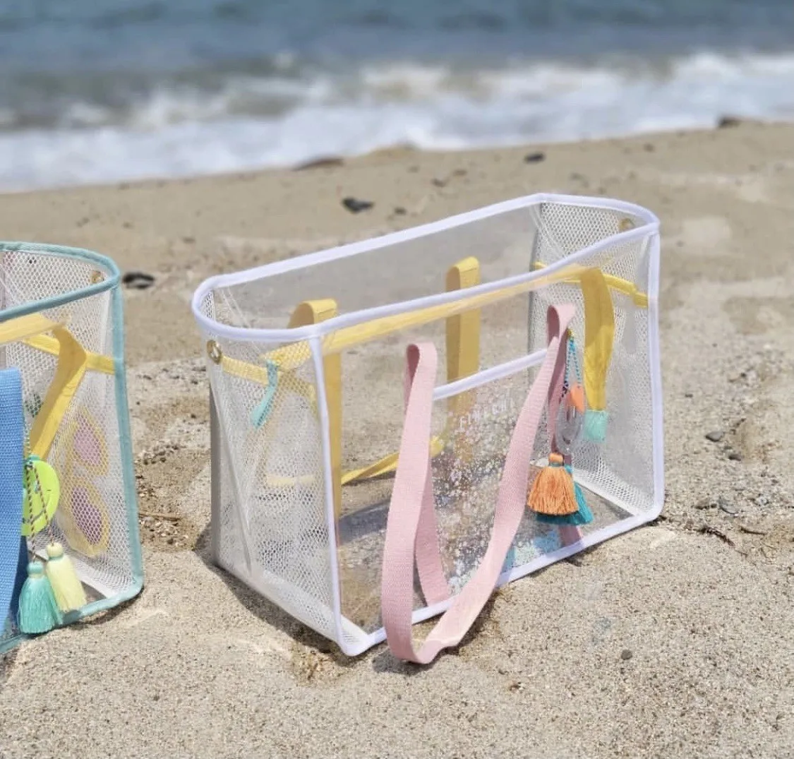 RTS 2022 Summer Hot Selling Instagram Clear PVC Beach Bag