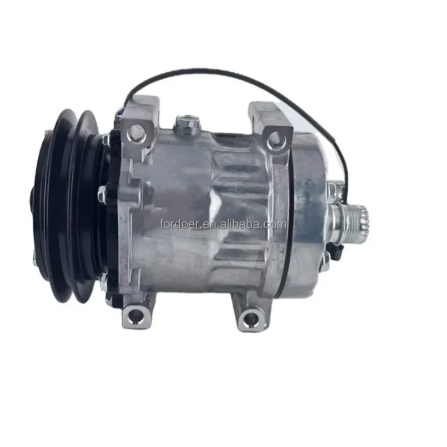 Air Conditioning Compressor 84159489 Fit Backhoe Loader 580N 580SN ...