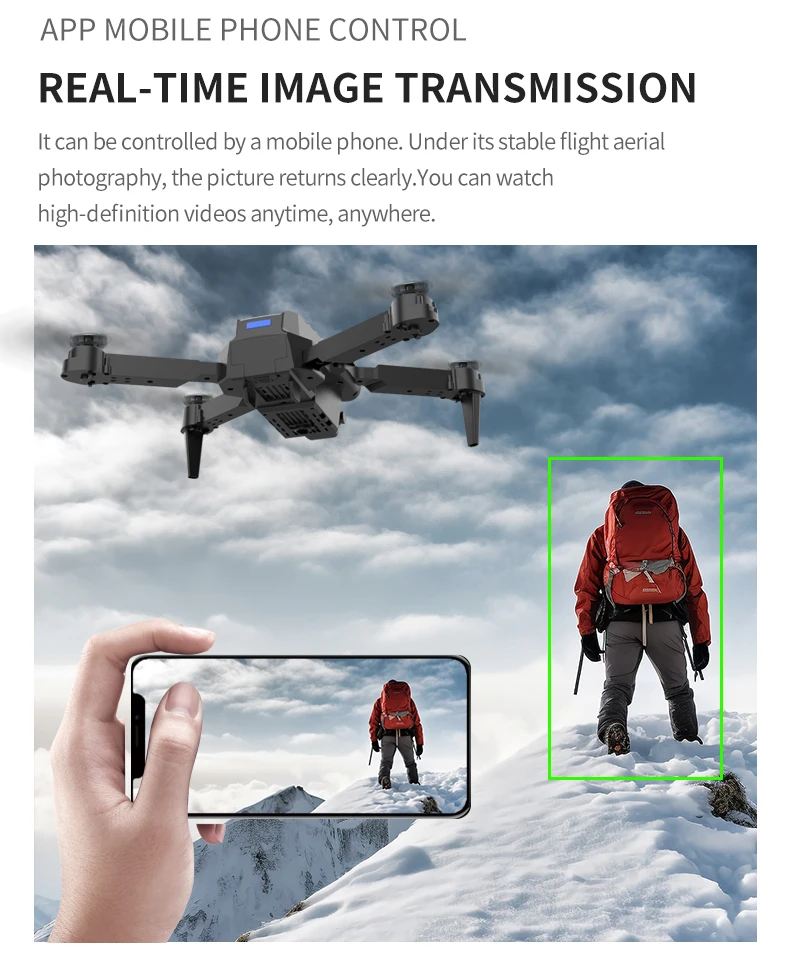 Best Cheap Drone Mini E99 Drones with 4k Camera and Long Range Foldable ...