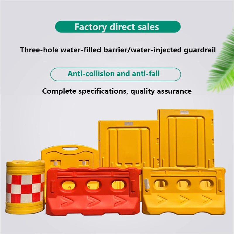 Factory Wholesale Road Highway Plastic Water Filled Road Safety Barrier ...