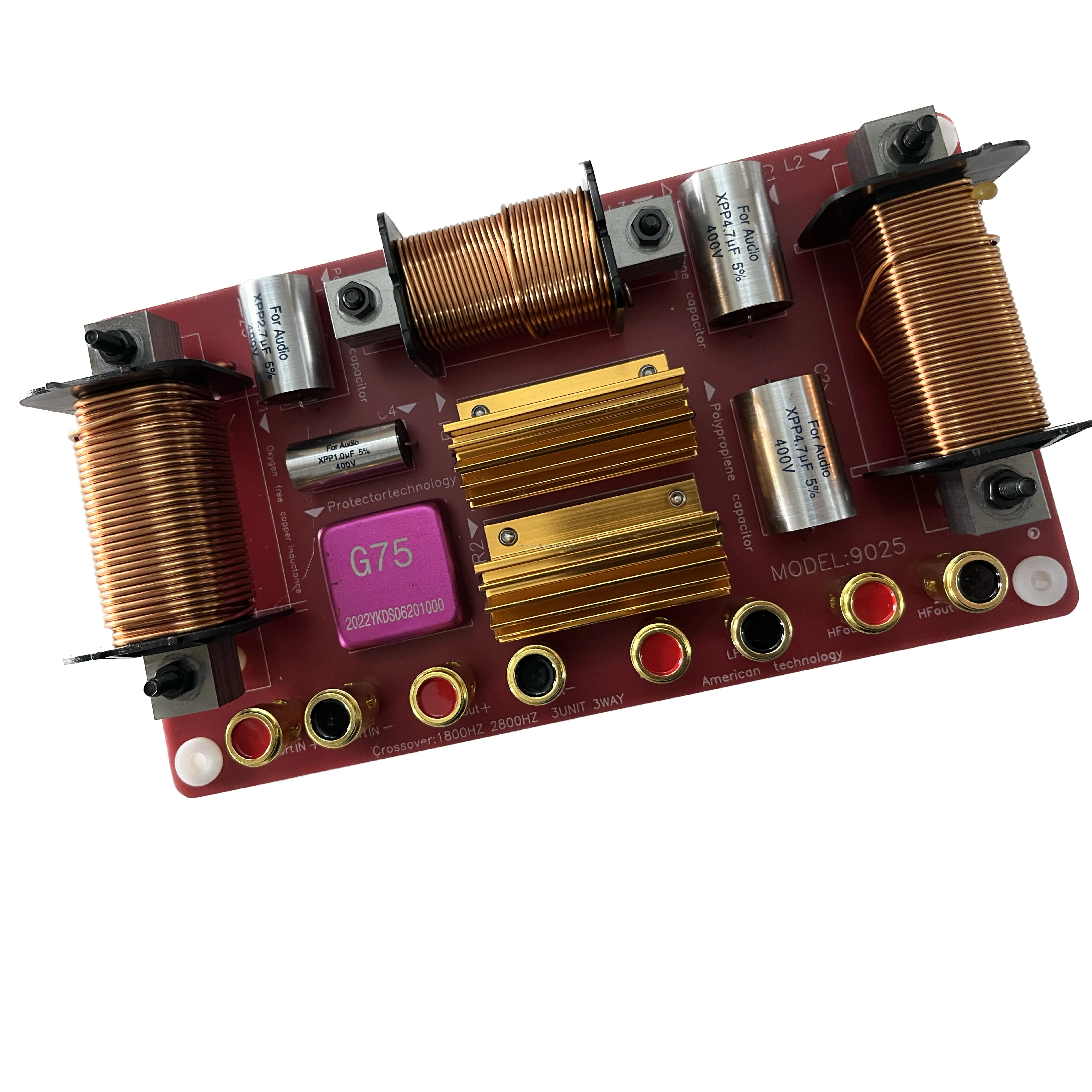 15 Inch 3 Way 1500w Pro Audio Outdoor Full Range Crossover Network 9025 ...