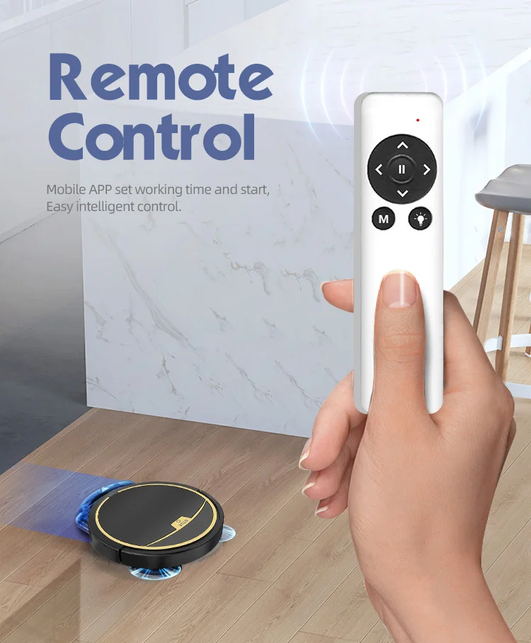 Rs300 Remote Control Home Floor Dust Clean Sweeper Vacuum Intelligent ...