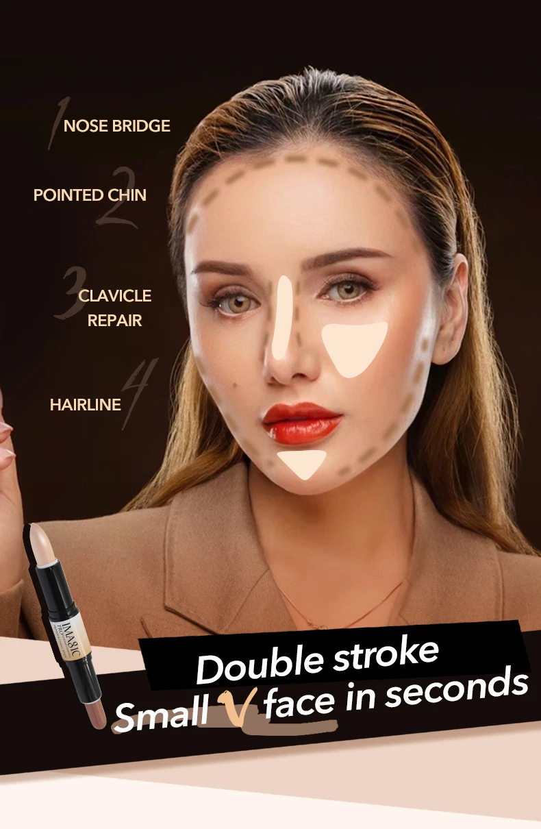 IMAGIC Quick Fix Highlighter Stick Smoother Moisturizing Concealer ...