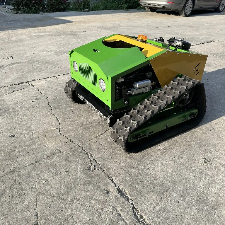 Remote Control Lawn Mower - AI Robotic Garden Machine